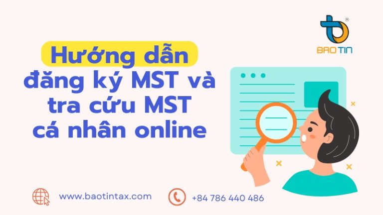 Cách tạo và đăng ký Mã Số Thuế Cá Nhân cho nhân viên online